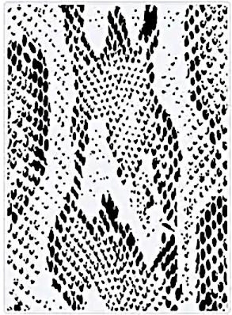 Snake Skin Airbrush Art Stencil Available in 3 Sizes Mylar Ships ...