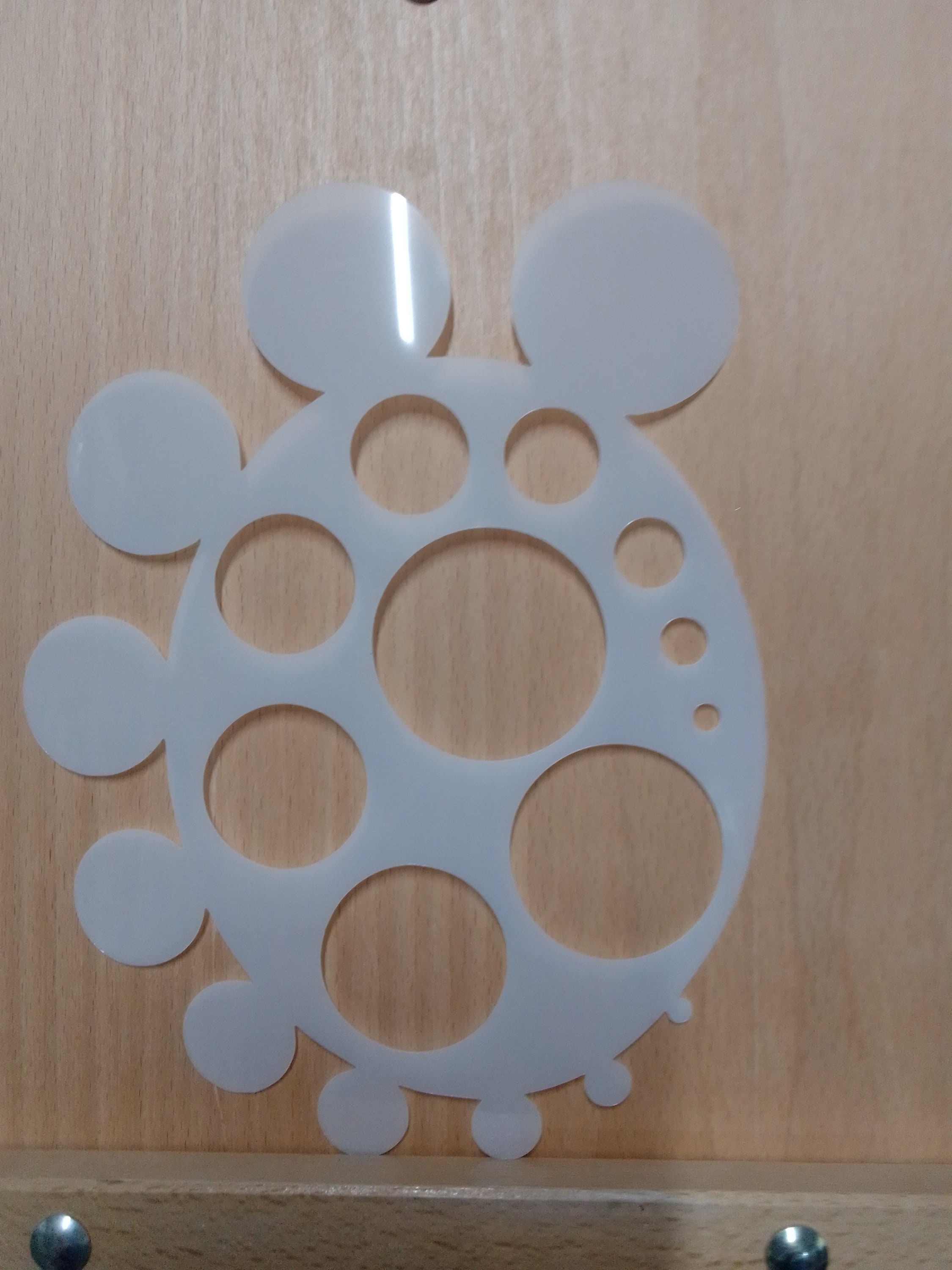 Circles Template Art Airbrush Stencil 300 Micron Ships Worldwide. - Etsy