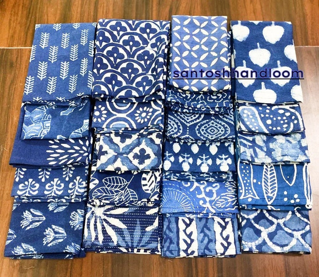 NAPKINS, 100% Cotton Cloth Dinner Napkins Reusable Table Cloth Boho ...