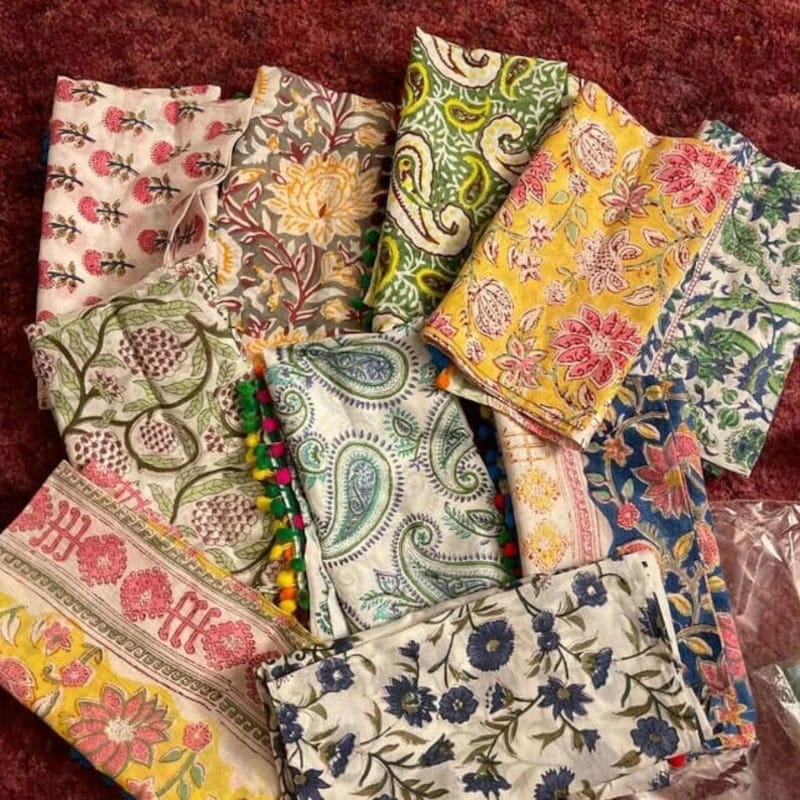 Indian Cotton Fabric - Etsy
