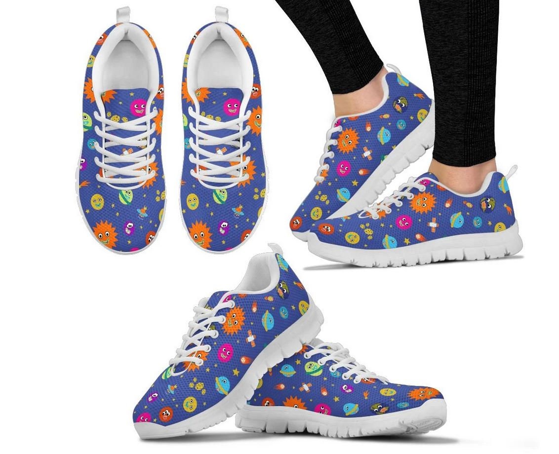 Solar System Running Shoes Sneakers Daily Walking Shoes - Etsy UK