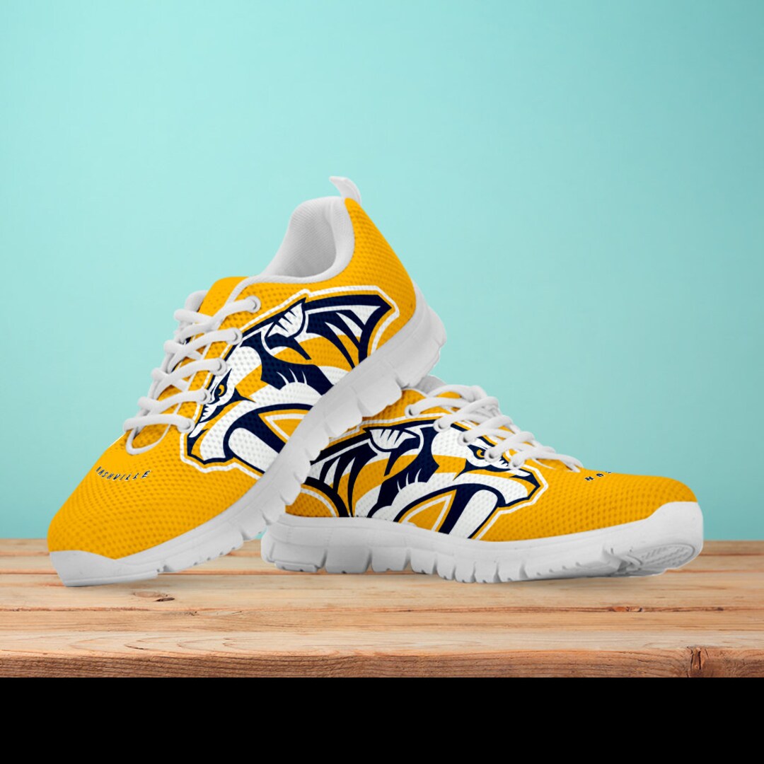 Nashville Predators Fan Unofficial Running Shoes, Sneakers - Etsy