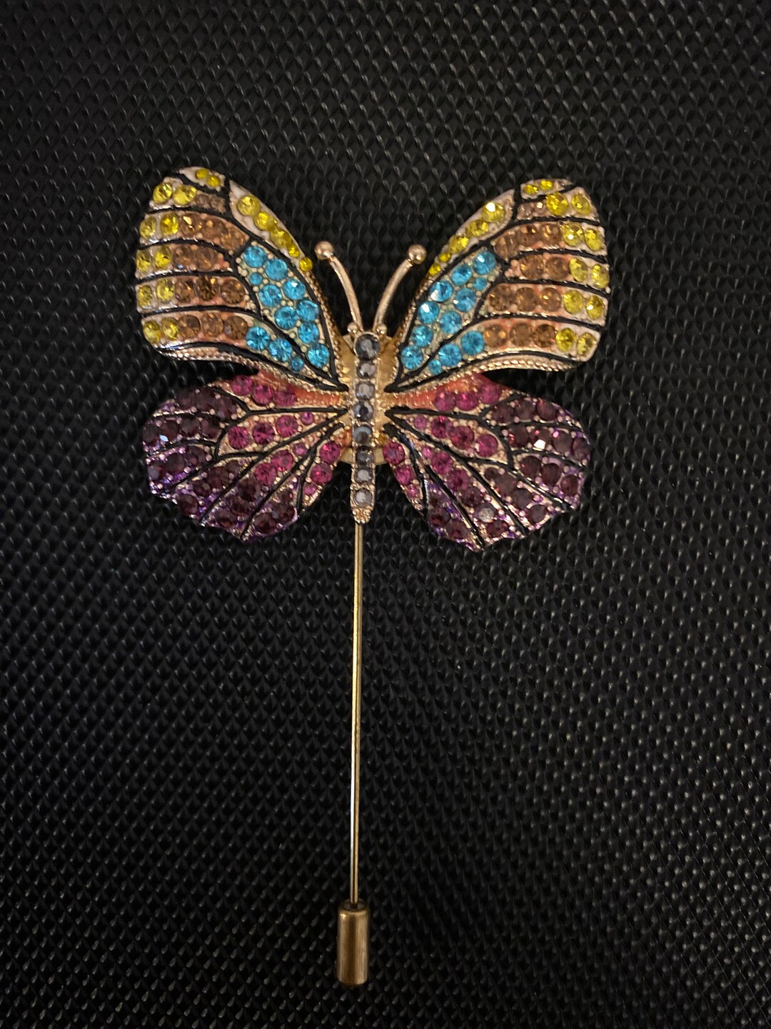 Handcrafted Butterfly Lapel Pin - Etsy