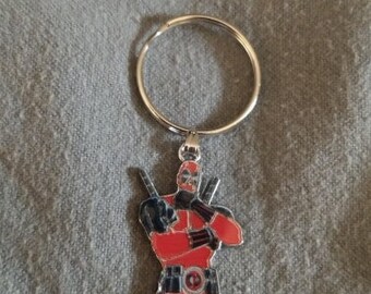 Deadpool Keychain - Etsy