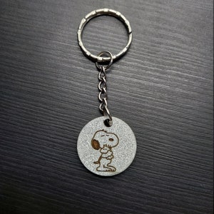 Snoopy and Woodstock Keychain - Etsy