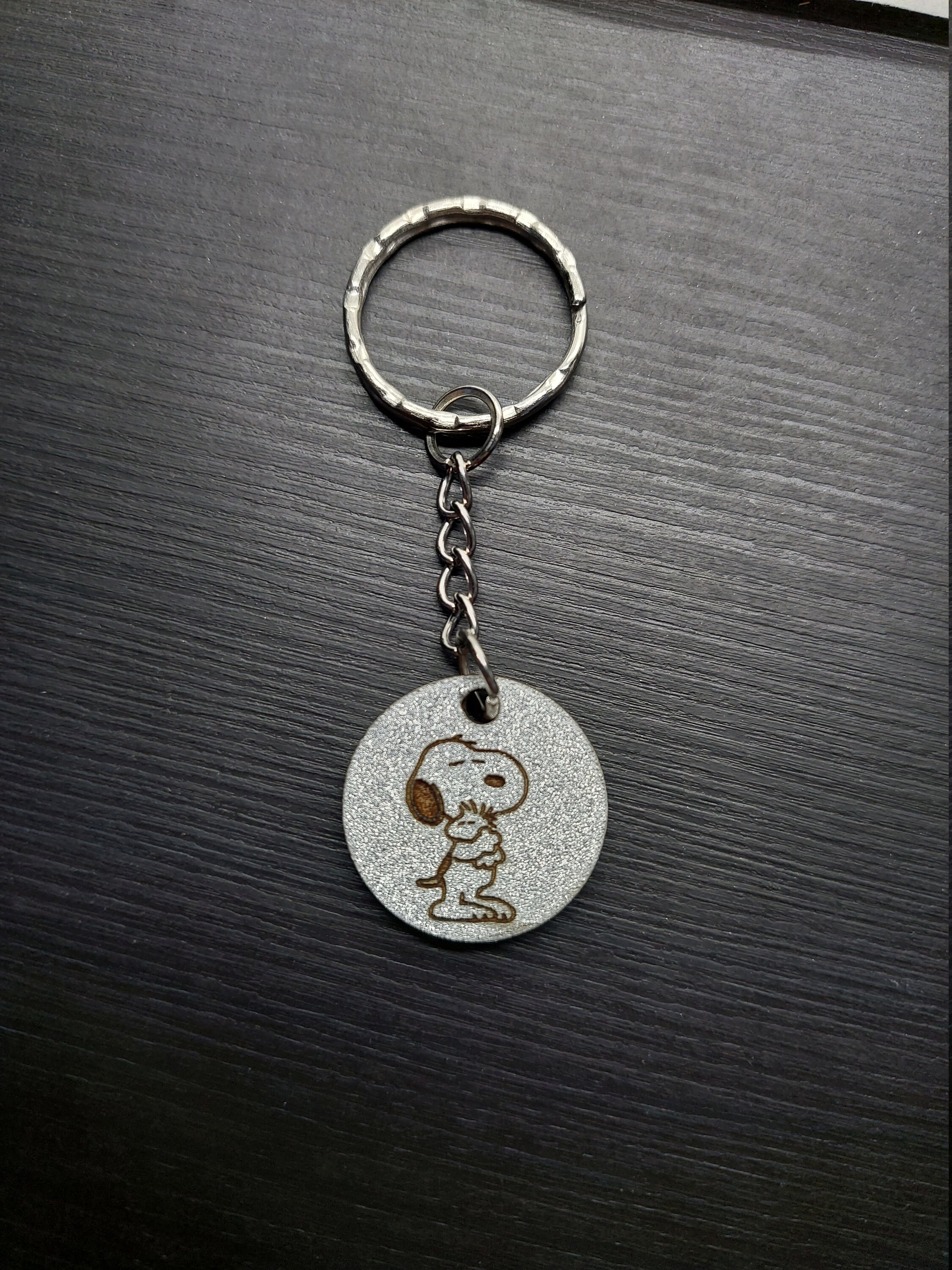 Snoopy and Woodstock Keychain - Etsy