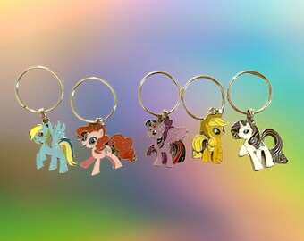 Kids My Little Pony Keychain/my Little Pony Back Pack Accessories - Etsy