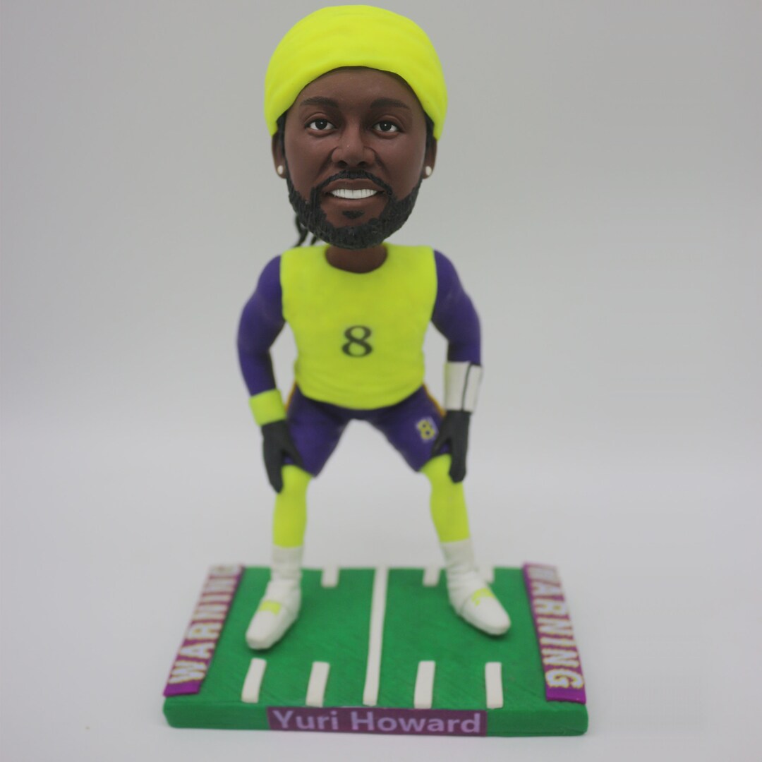 Custom Football Bobblehead, Custom Football Player Bobblehead, Gifts ...