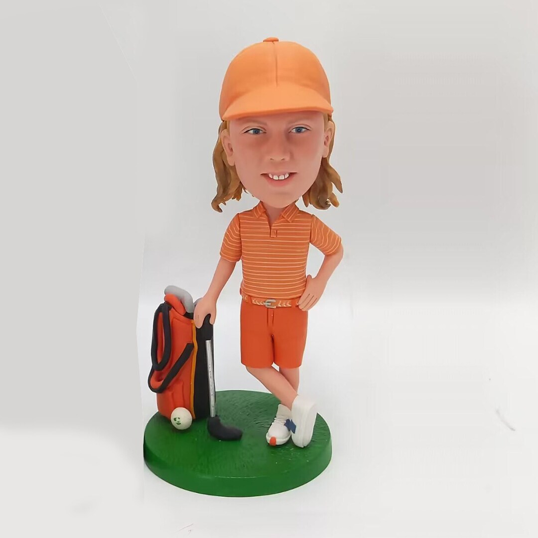 Custom Golf Bobbleheads for Golf Fan, Personalized Golf Gifts for Him ...