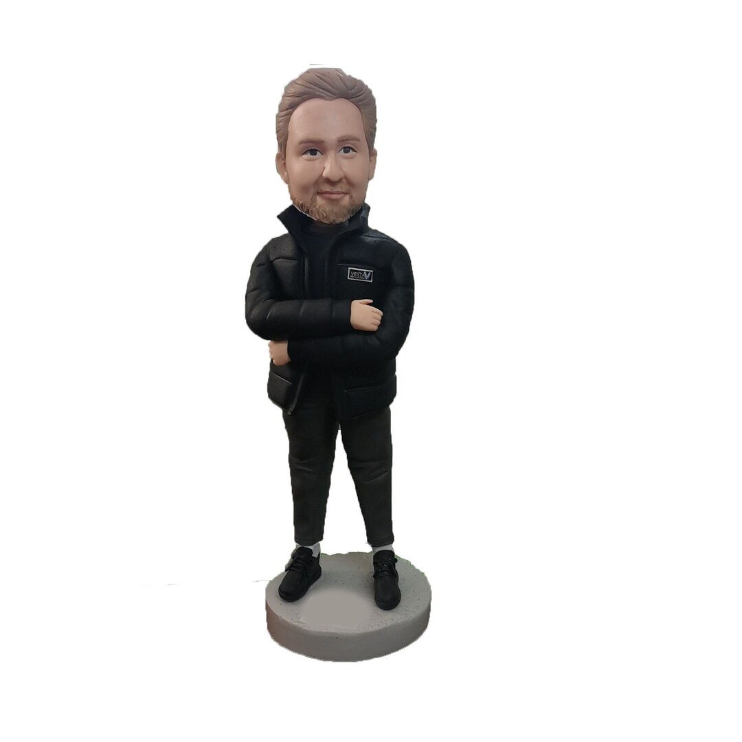 Custom Man Bobbleheads,gift for Him/boss ,birthday Gift,father/husband ...