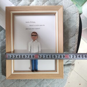 Customized Photo Frame Bobblehead, Mini Version Doll, Anniversary Gift ...