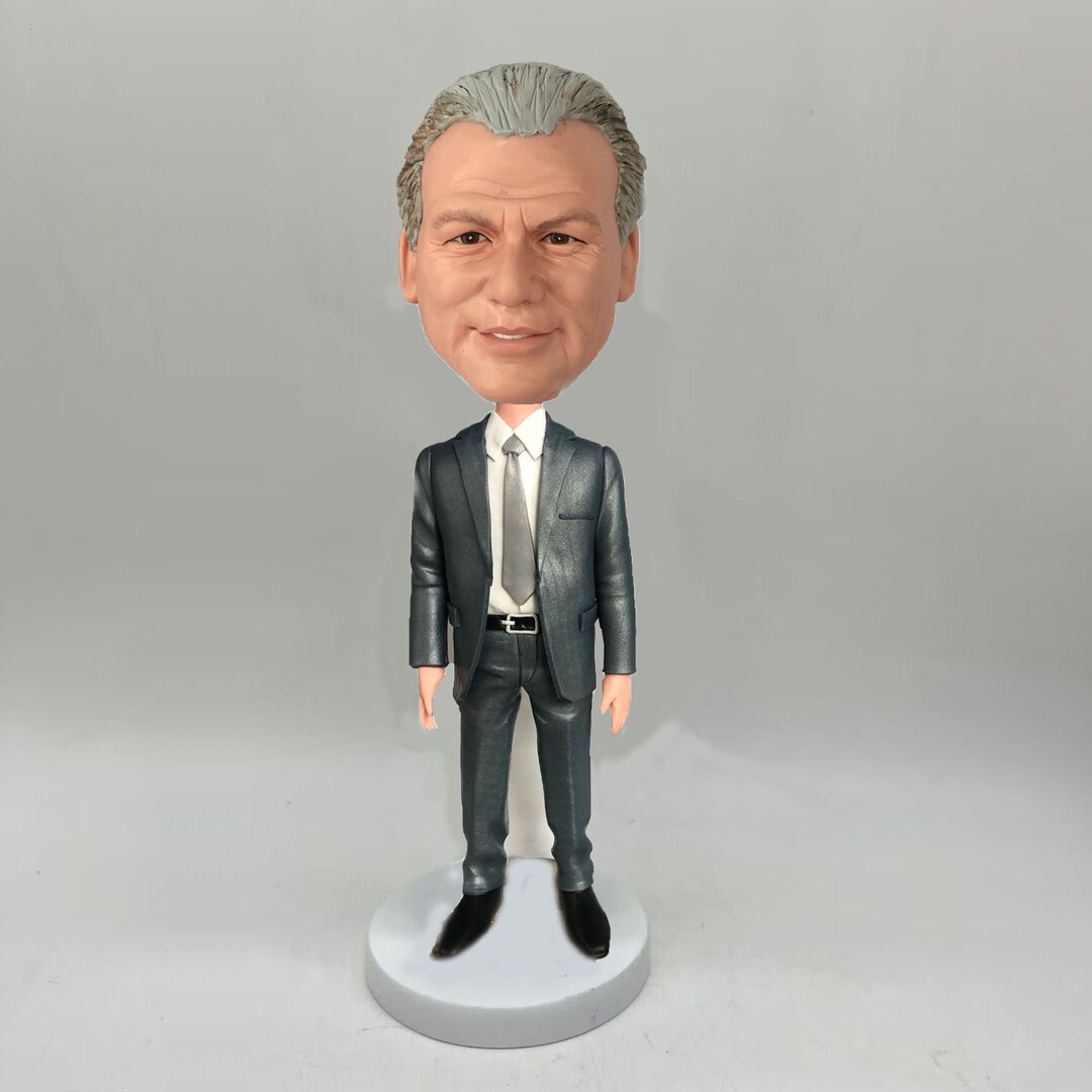 Custom Man Bobbleheads,gift for Him/boss/ceo/founder ,birthday Gift ...