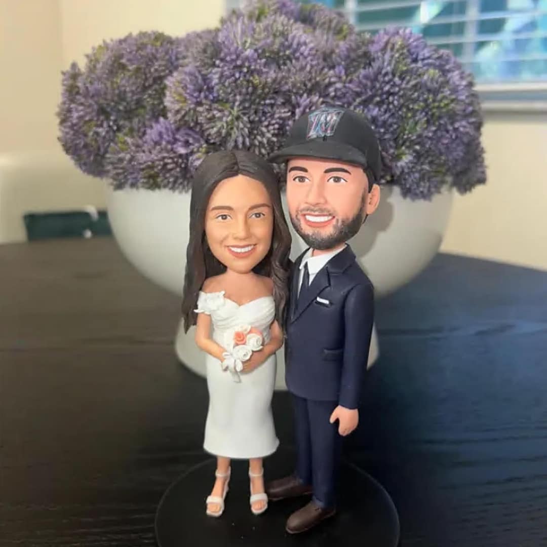 Custom Couple Bobbleheads, Personalized Couple Bobbleheads, Custom ...