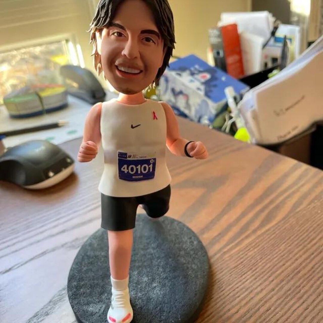 Personalized Marathon Bobblehead,unique Running Figure Custom ...