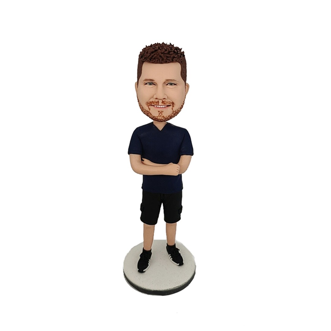 Custom Man Bobbleheads,gift for Him/boss ,birthday Gift,father/husband ...