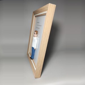 Customized Photo Frame Bobblehead, Mini Version Doll, Anniversary Gift ...