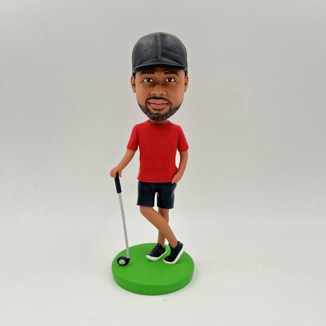 Custom Bobbleheads for Golf Fan, Personalized Golf Gifts for Him ...