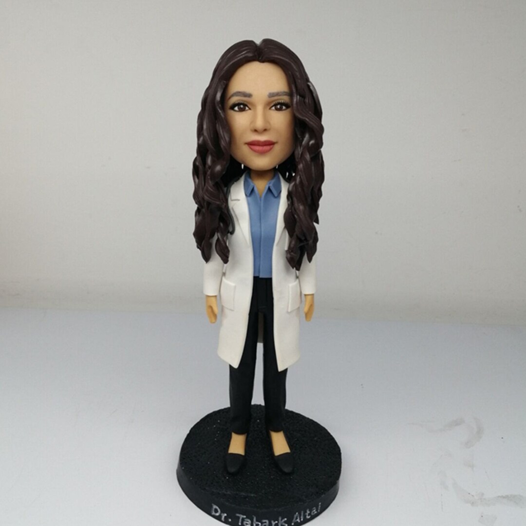 Custom Femlale Doctor Bobbleheads,doctor Gift,custom Birthday Gifts ...