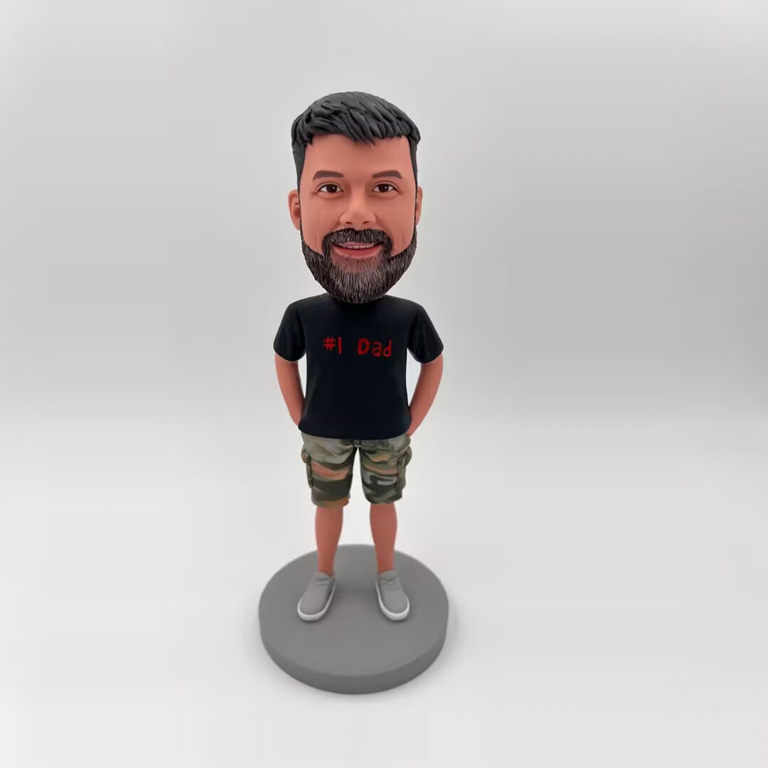 Custom Man Bobbleheads,gift for Dad/ Him/boss ,birthday Gift,father ...