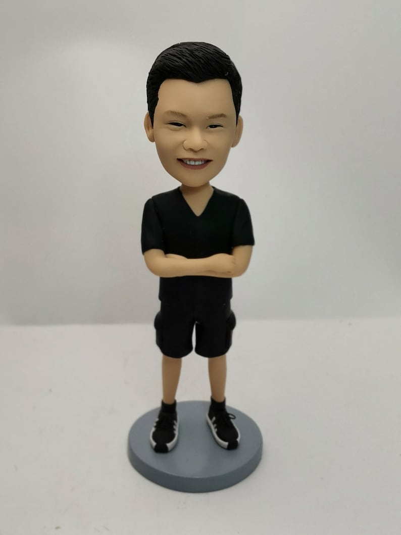 Custom Man With Dreadlocks Bobble Head for Father's Day - Etsy