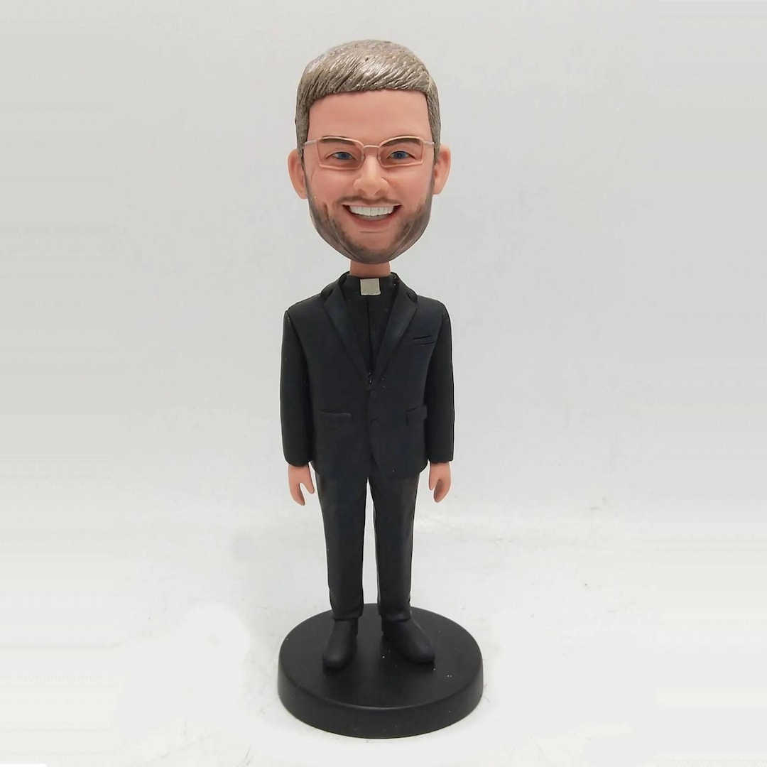 Custom Priest/father Bobblehead, Roman Catholic Church/christianity ...