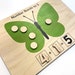 EYFS Number Bonds Classroom Wooden Tool Board Counting Early Years ...