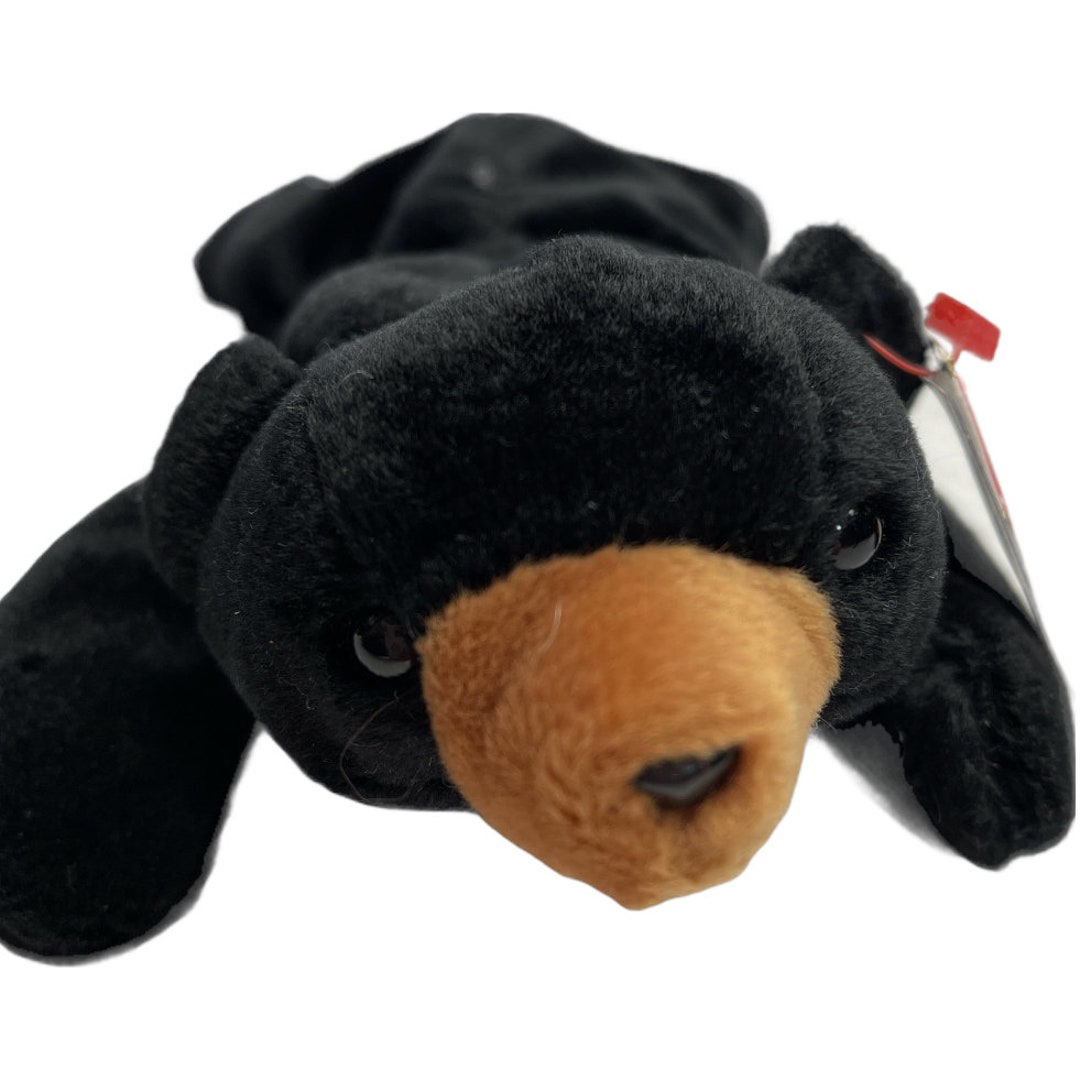 TY Beanie Babies Collection Black Bear Blackie DOB July 15 1994 - Etsy