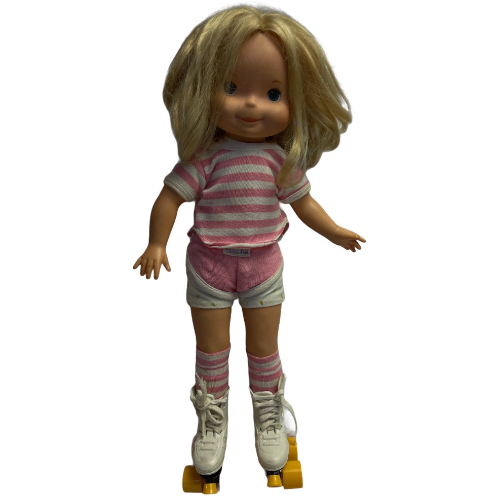 Vintage 1970's Fisher Price Mandy Doll on Roller Skates 15" - Etsy