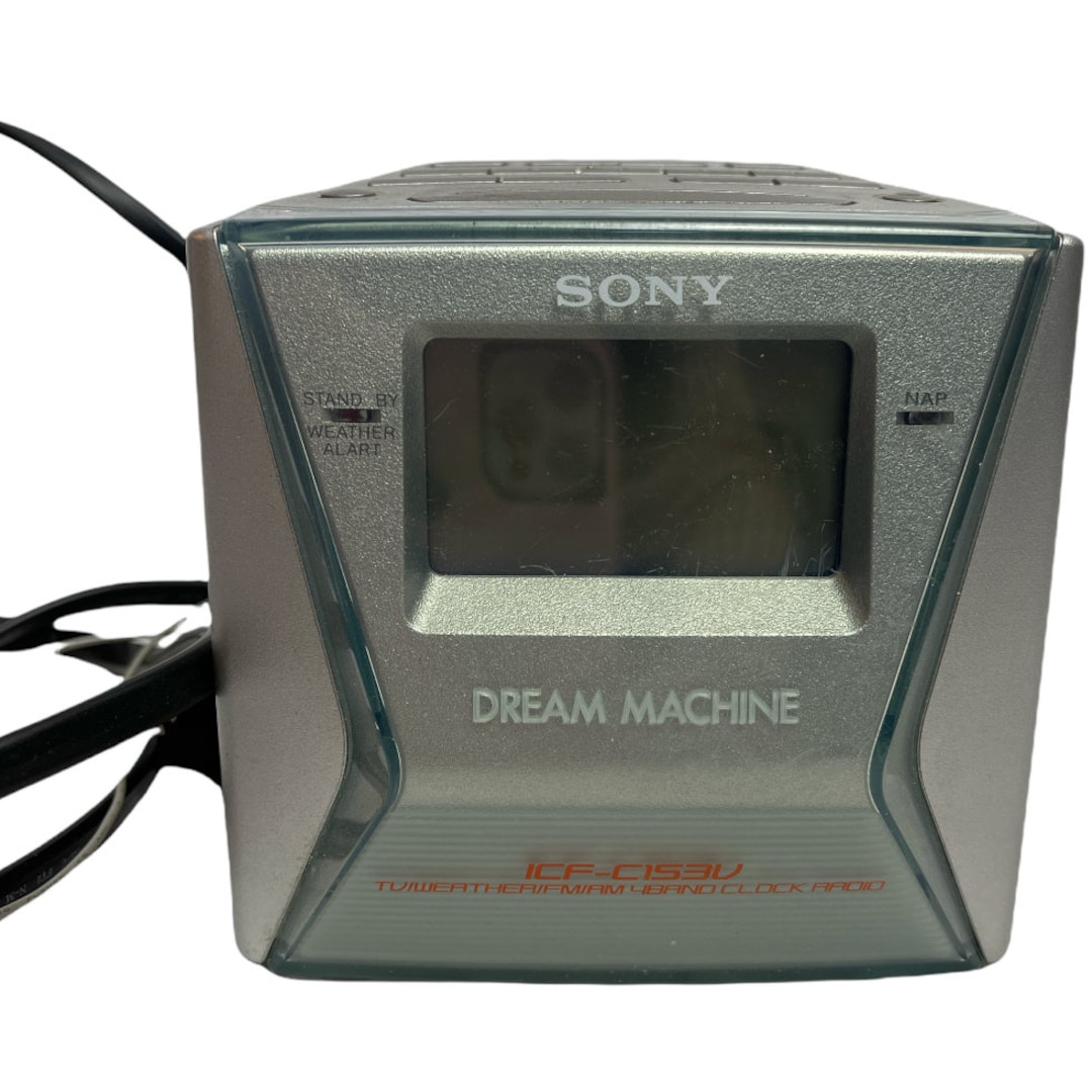 Sony Dream Machine Alarm Clock Radio Silver ICF-C153V - Etsy