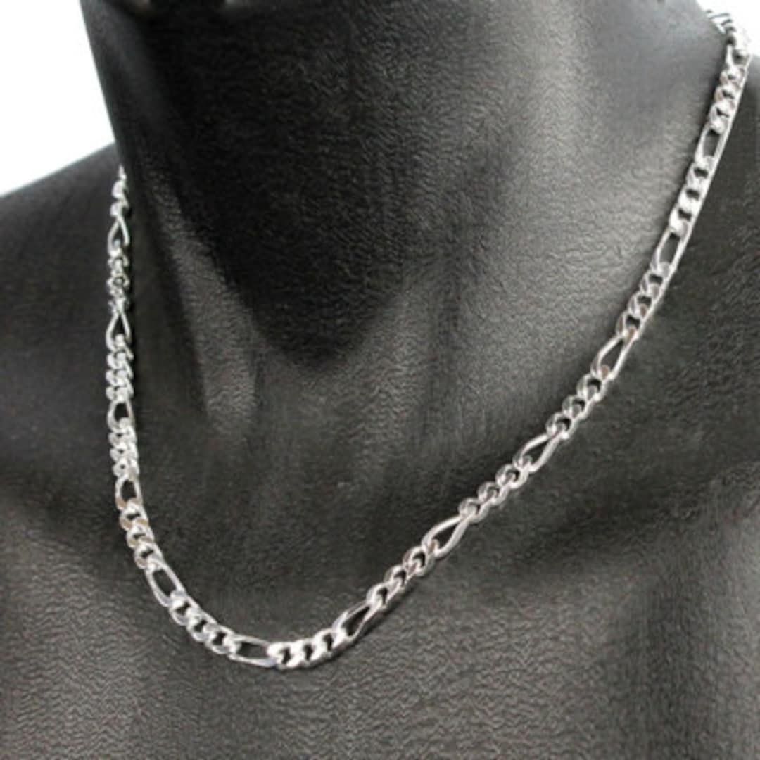 Chaîne 5mm Homme En Argent 925 NEUVE 925 Sterling Silver - Etsy