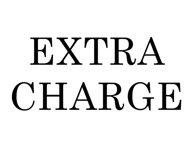 Extra Charge - Etsy