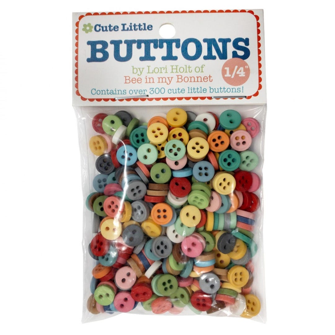 Cute Little Buttons by Lori Holt of Bee in My Bonnet | 300 - 1/4 Inch ...