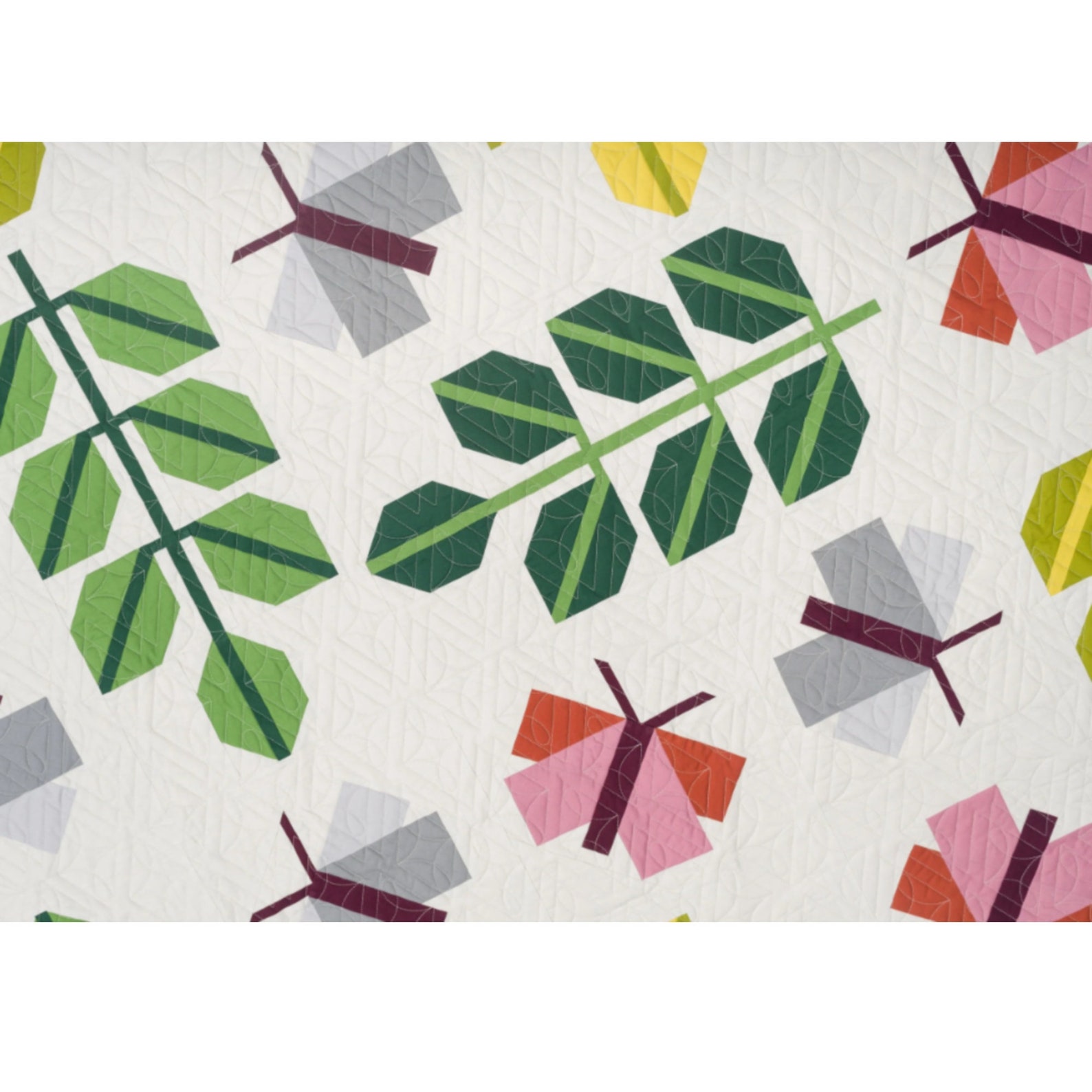 Oak Moth Quilt Pattern by Pen and Paper | Booklet Pattern - Etsy