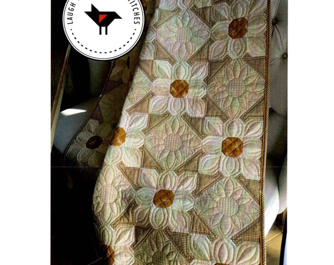 Cotton Daisies Quilt Pattern by Laugh Yourself Into Stitches | Printed ...