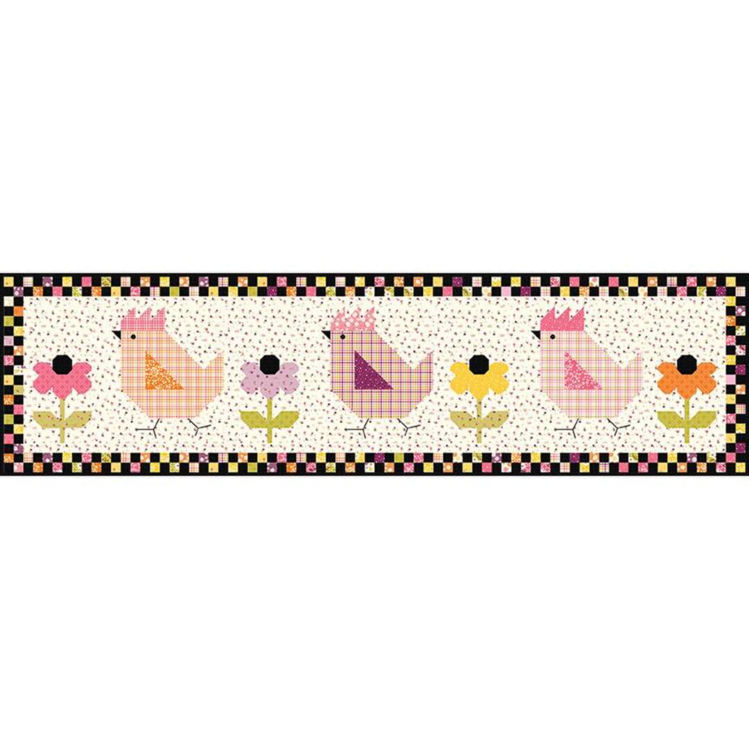 On the Run Table Runner Pattern by Sandy Gervais | Printed Paper ...
