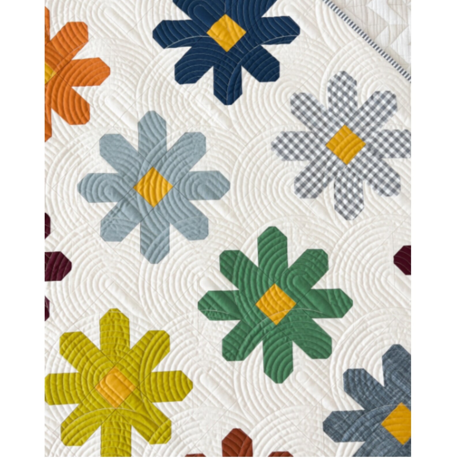 Fresh as a Daisy Quilt Pattern by Pen and Paper | Printed Paper Pattern ...