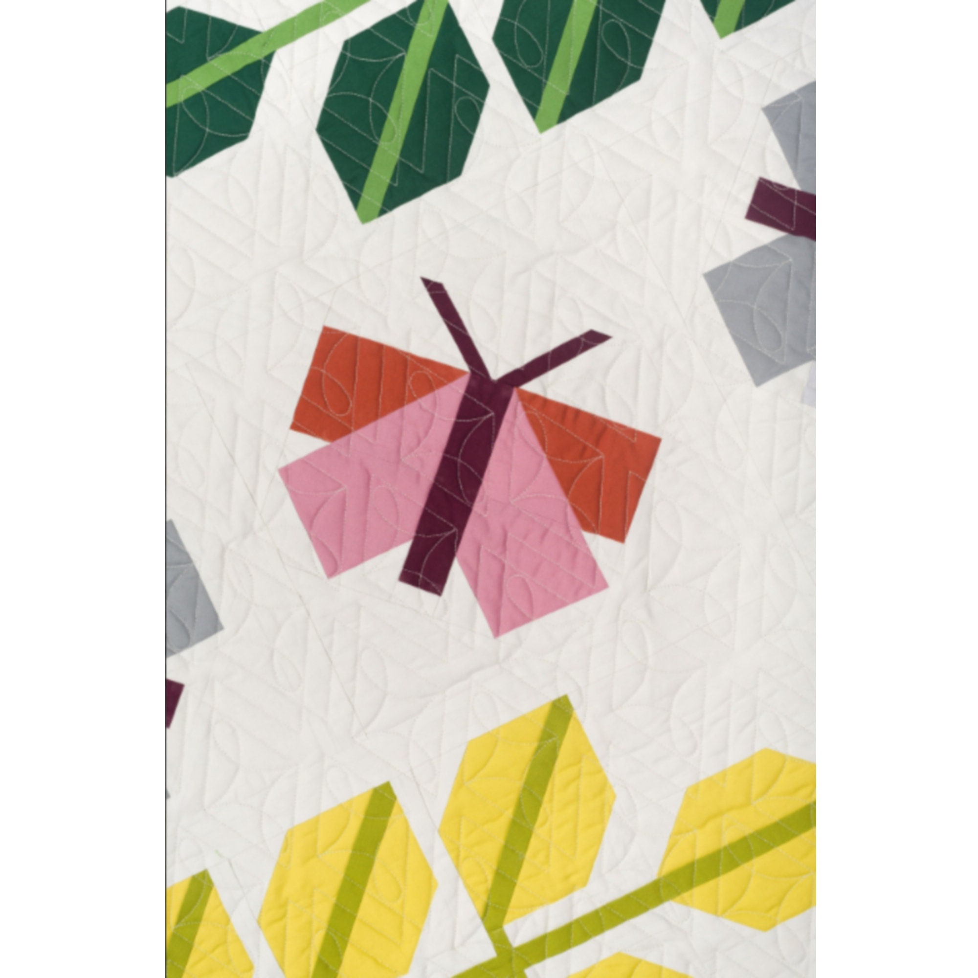 Oak Moth Quilt Pattern by Pen and Paper | Floral Design (printed ...