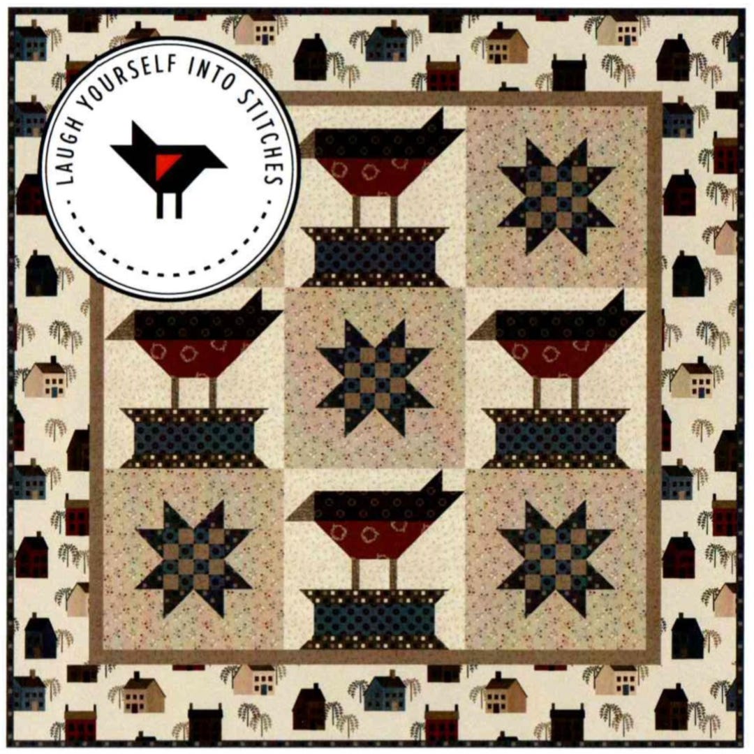 Robbin Bobbin Quilt Pattern by Laugh Yourself Into Stitches | Printed ...