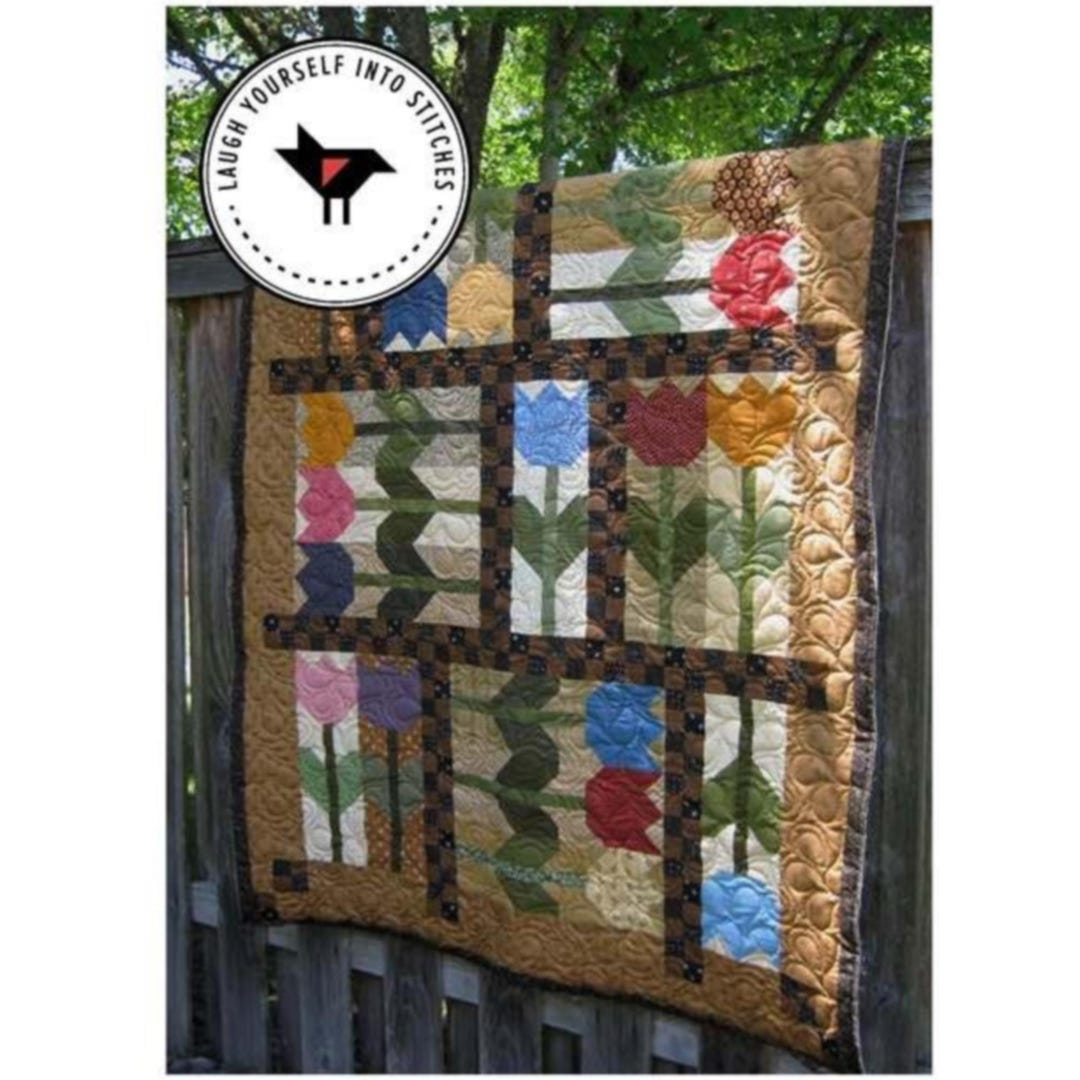 Tulip Crush Quilt Pattern by Laugh Yourself Into Stitches | Printed ...