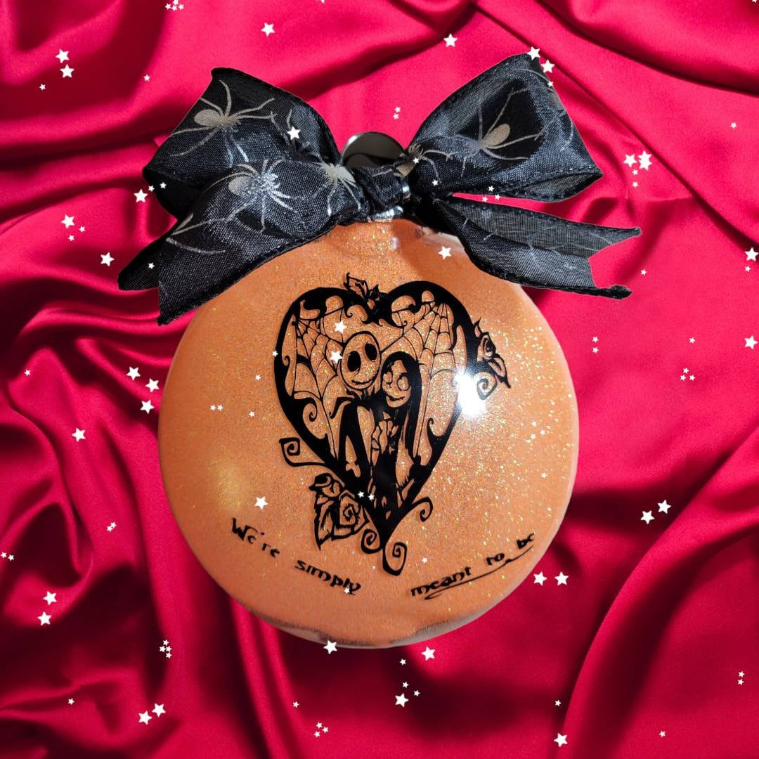 Skeleton and Ragdoll Spooky Ornament - Etsy