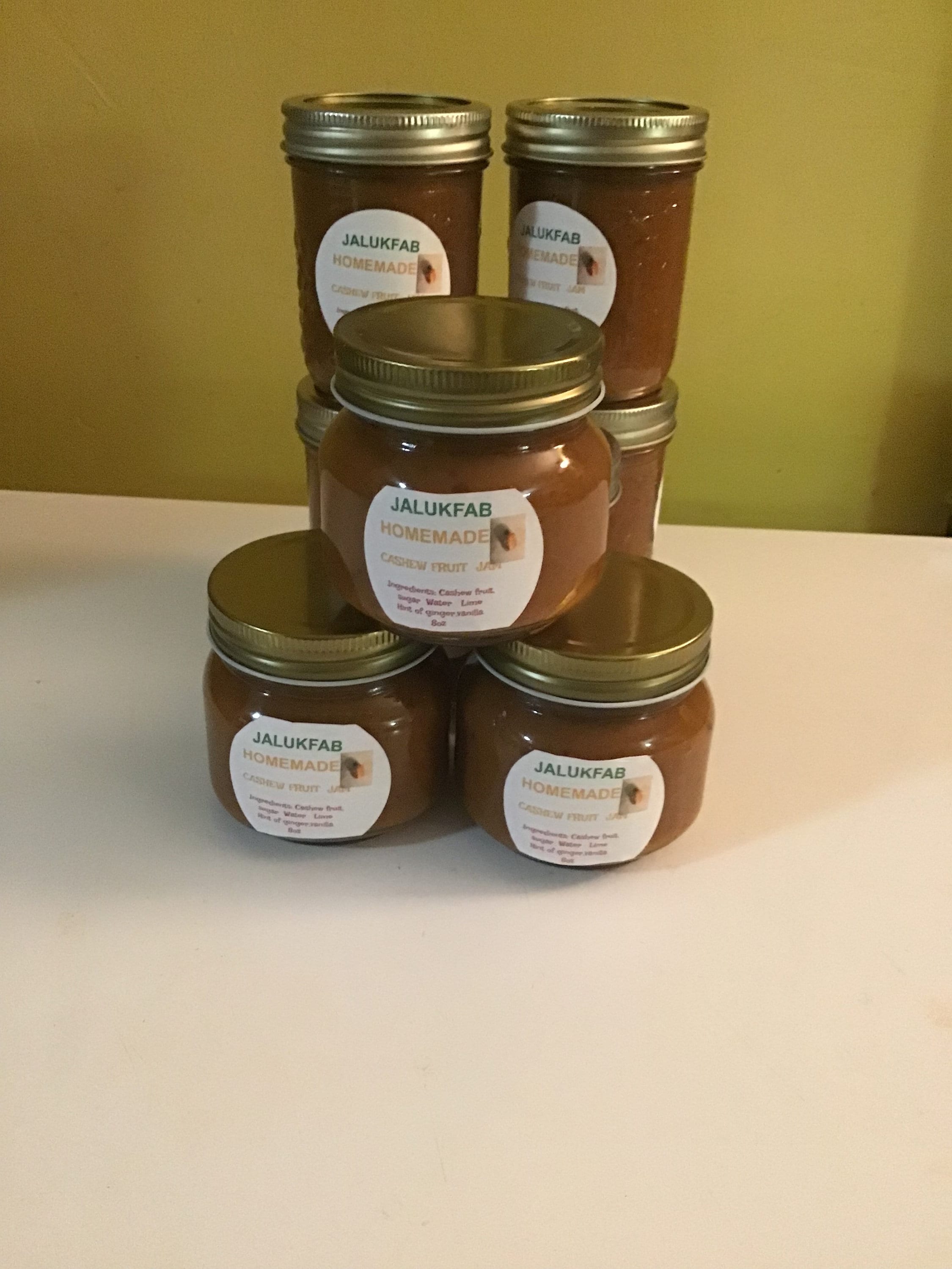 Cashew Fruit Jam .exotic ,tasty 8 Oz Jar. Limit 3 per Customer. - Etsy
