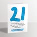 21st Birthday Card Funny Joke for 21 Year Old - Etsy