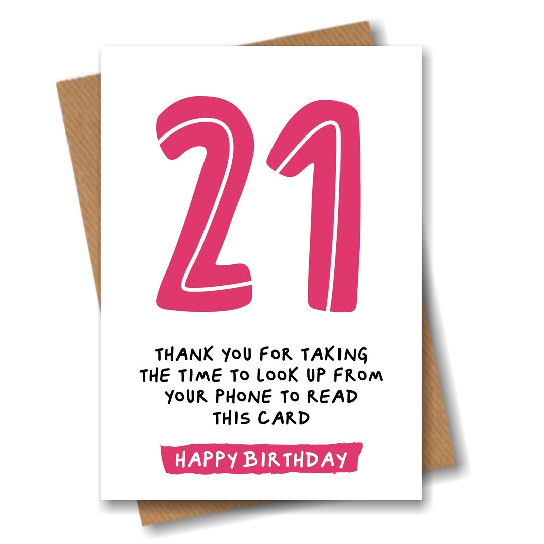 21st Birthday Card Funny Joke For 21 Year Old Etsy UK 21st-birthday-card-funny-joke-for-21-year-old-etsy-uk