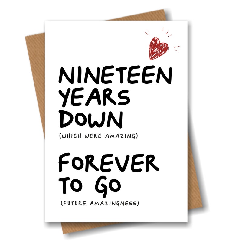 19th Anniversary - Etsy