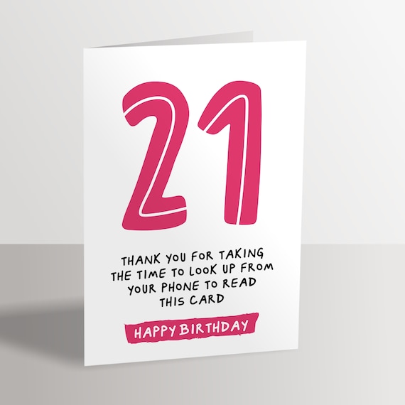 Funny 21st Birthday Jokes