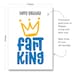 Fart King Birthday Card Funny Joke Humour for Husband - Etsy
