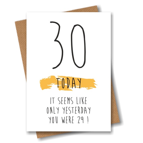 Funny 30th Birthday Card Ubicaciondepersonas cdmx gob mx