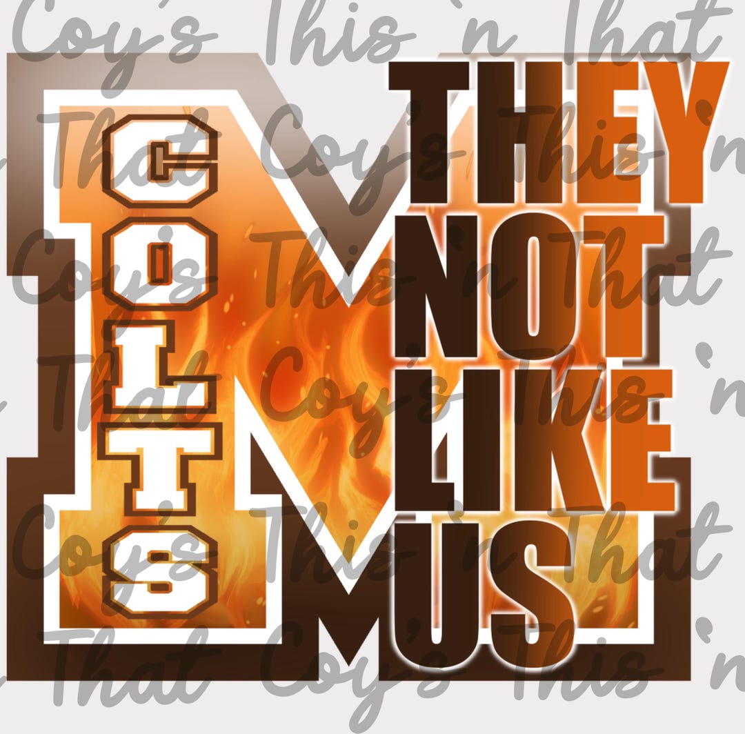 Meadowbrook Colts Png File *digital* Only, Png File *digital* Only ...