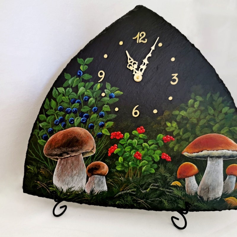 Hand Painted Clock - Etsy