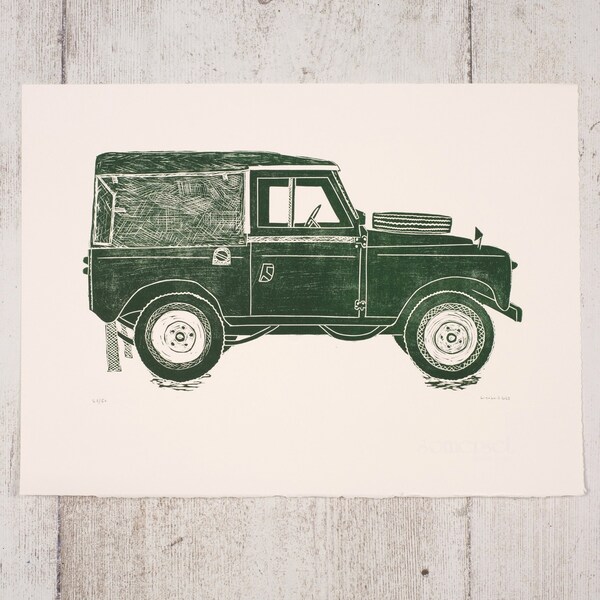 Land Rover Print - Etsy UK
